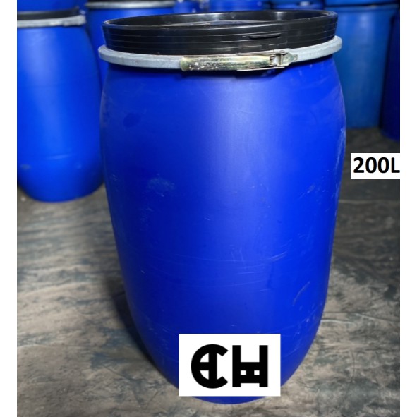 160L/200L Tong Biru/ Open Top Plastic Drum ( READY STOCK ) | Shopee ...