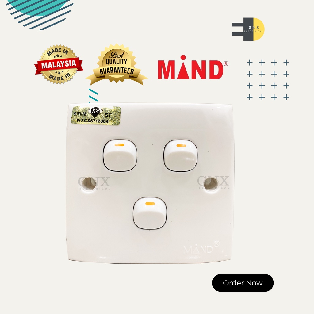 Mind 2K Series Switches & Socket / Suis & Socket/Suis Hala/Soket/Wiring ...