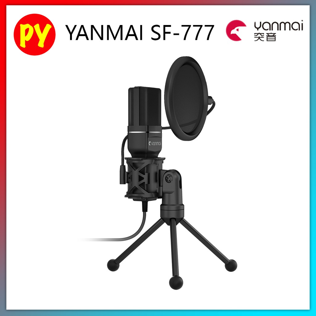 YANMAI SF-777 Condenser Microphone | Shopee Malaysia