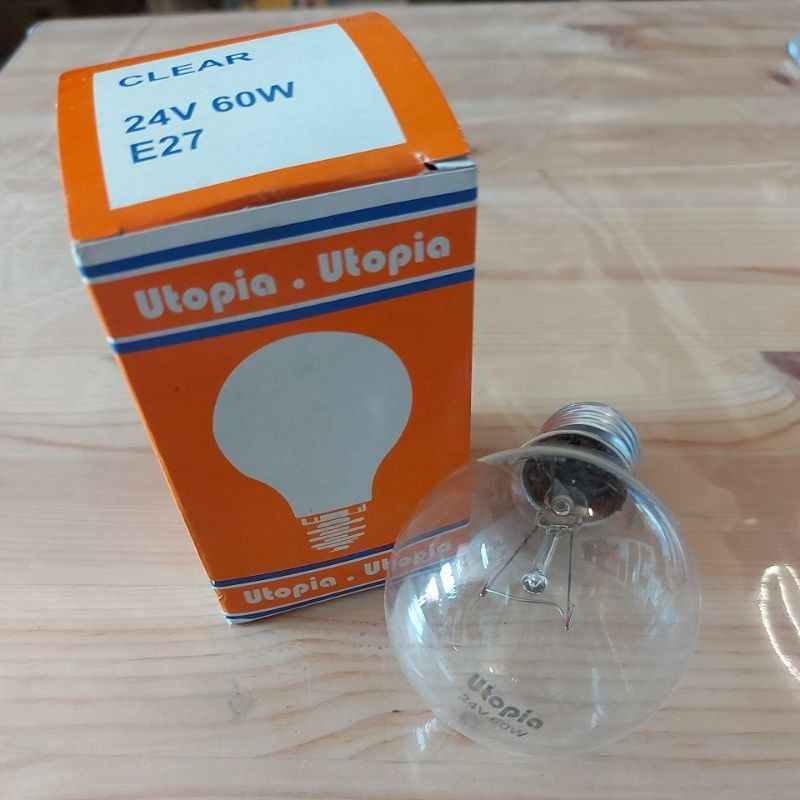 Utopia 24VAC 60w E27 Filament Bulb | Shopee Malaysia