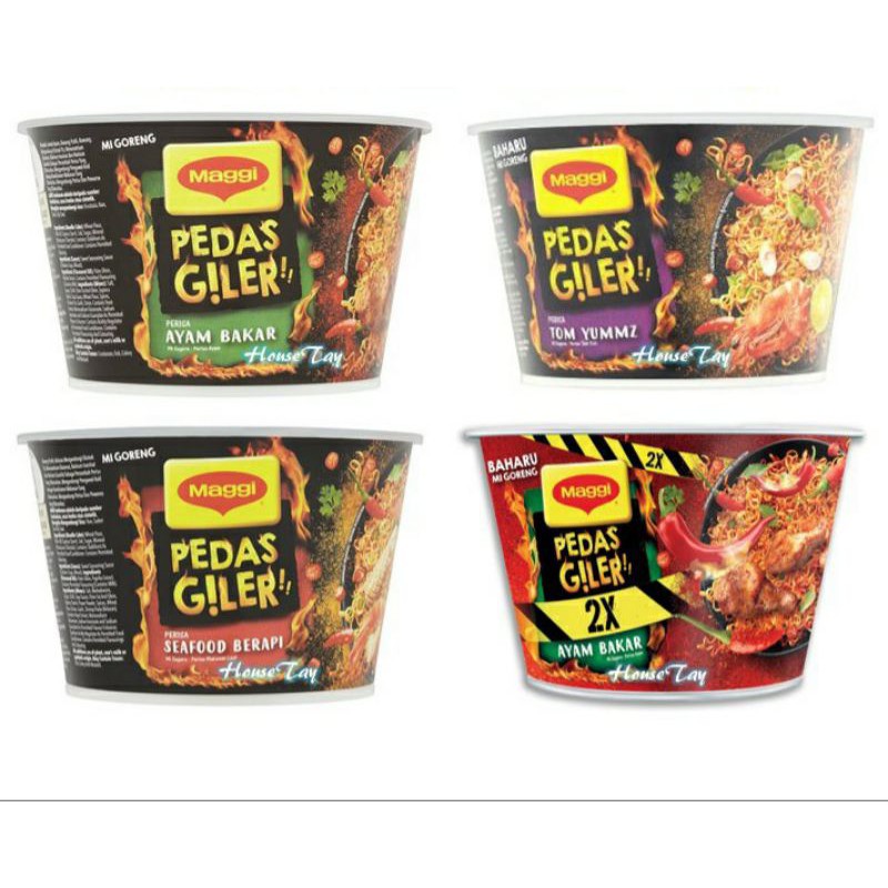 Maggi cup pedas giler (1 unit) | Shopee Malaysia
