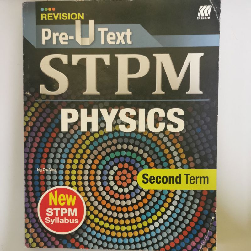 Used STPM PHYSICS Book Buku Terpakai | Shopee Malaysia