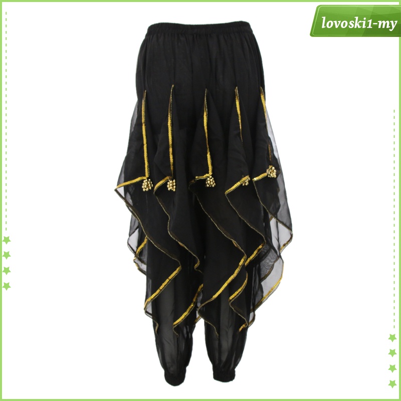 [lovoskibcmy] Womens Belly Dance Harem Pants Tribal Baggy Arabic