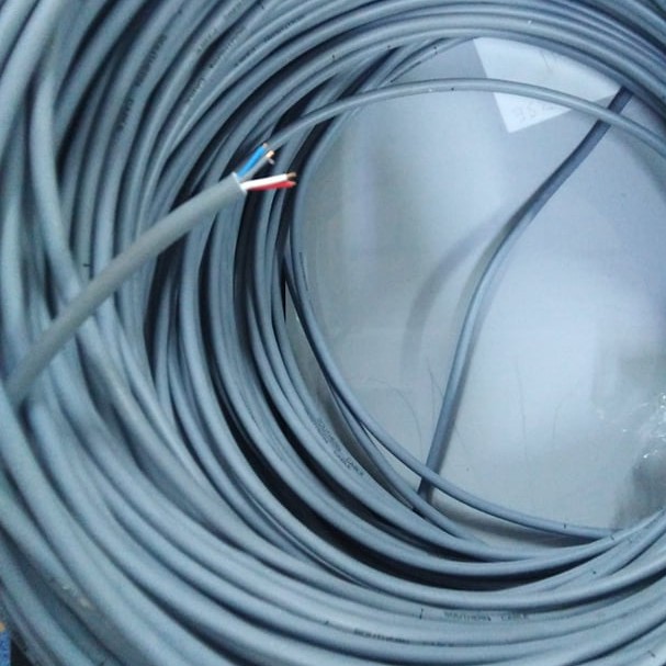 CABLE/KABEL TELEFON RUMAH PURE COPPER【20 METER】4-CORE TELEPHONE ...