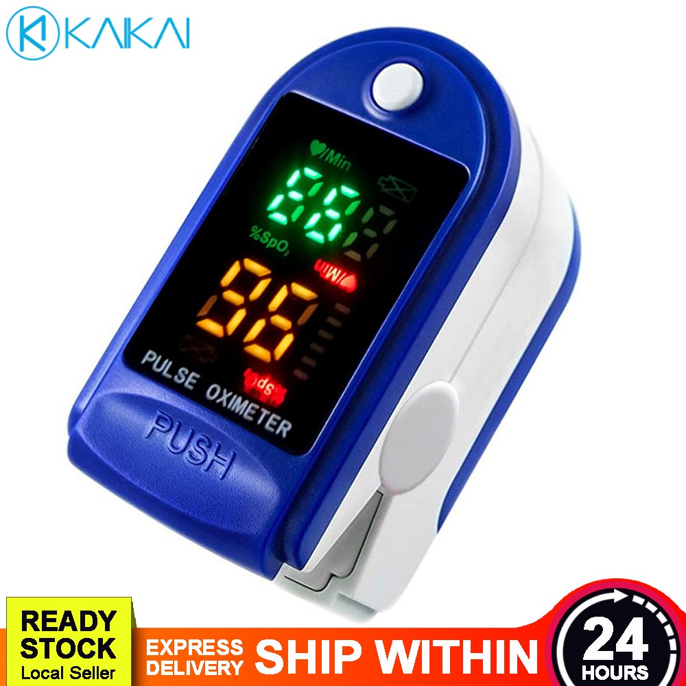 🔥 PROMO 🔥 Finger Clip Oximeter Pure Heart Rate Monitoring Device Pulse ...