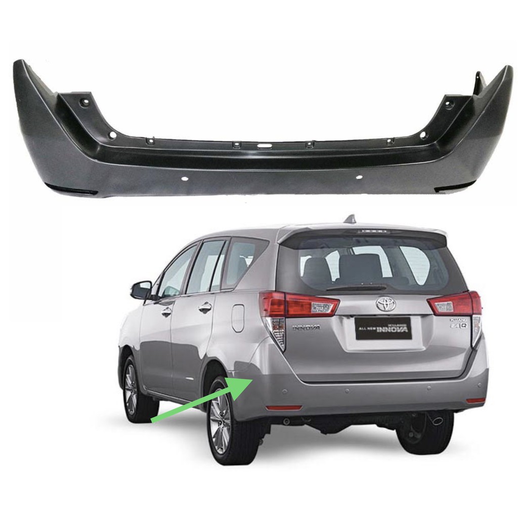 Toyota INNOVA (2016 - 2019) - BUMPER (NEW) REAR | Shopee Malaysia