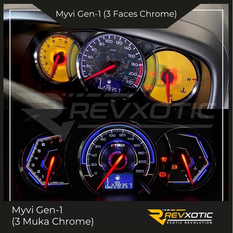 Papan Panel Meter Custom Perodua MYVI GEN-1 GEN1 First Generation ...