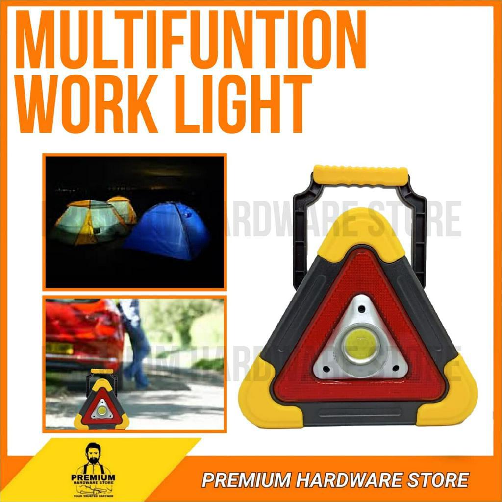 HURRY BOLT HB6609 Multifunction Work Light Warning Light Triangle Sign Portable LED Touch Light ...