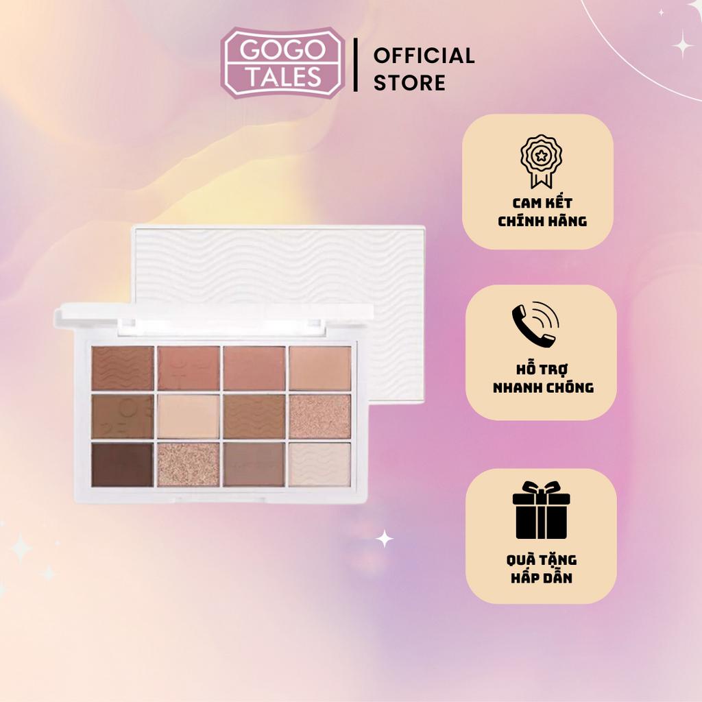 Pink mist girl eyeshadow palette Gogo Tales 12-panel eyeshadow palette ...