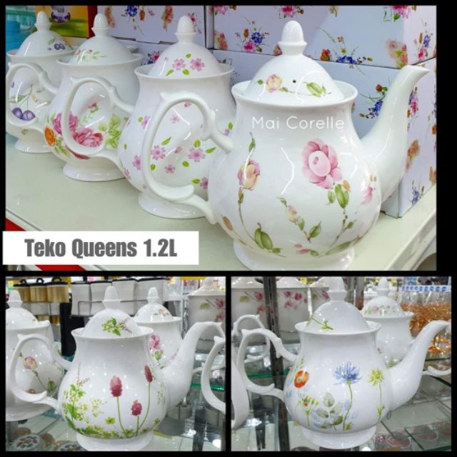 Teko Queens 1.2L Bunga Corelle | Shopee Malaysia