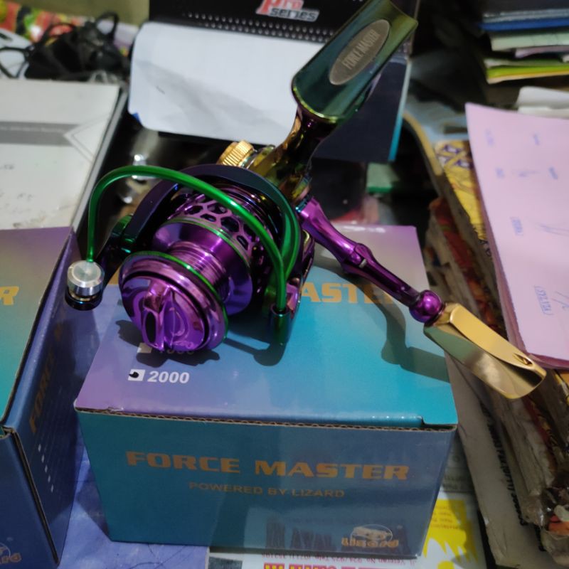 Lizard FORCE MASTER POWER HANDLE SPINNING CHAMPION REEL | Shopee Malaysia