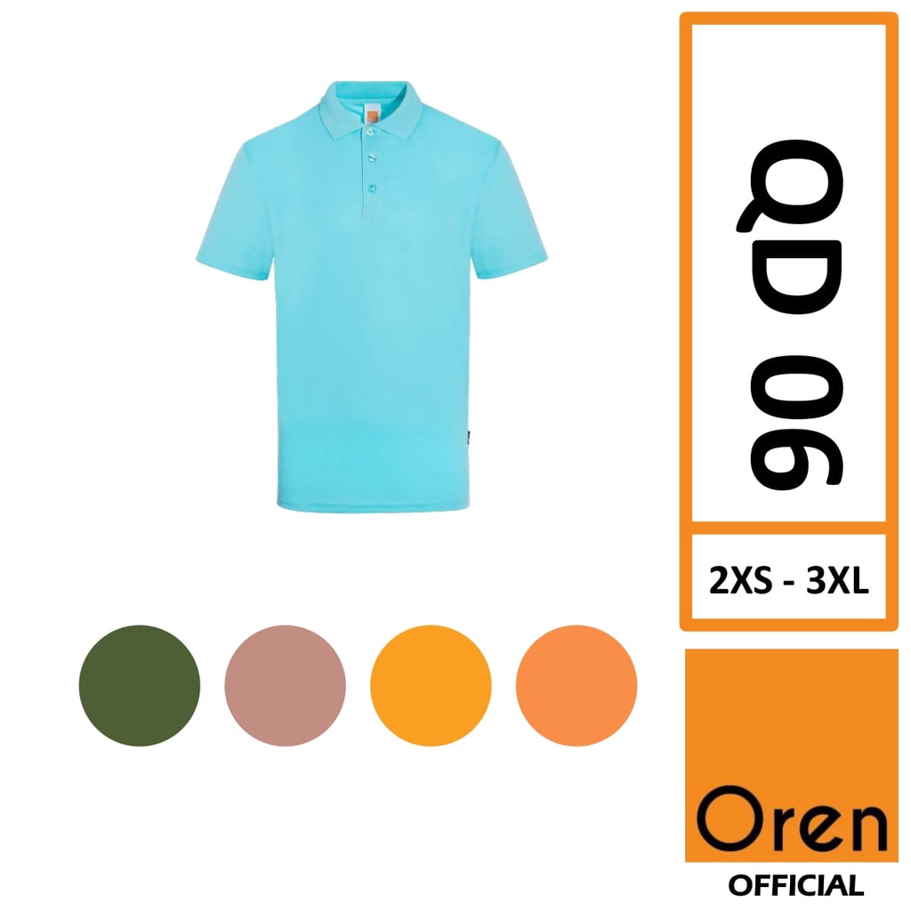 Oren Sport QD Quick Dry Plain Collar Shirt QD06 | Shopee Malaysia