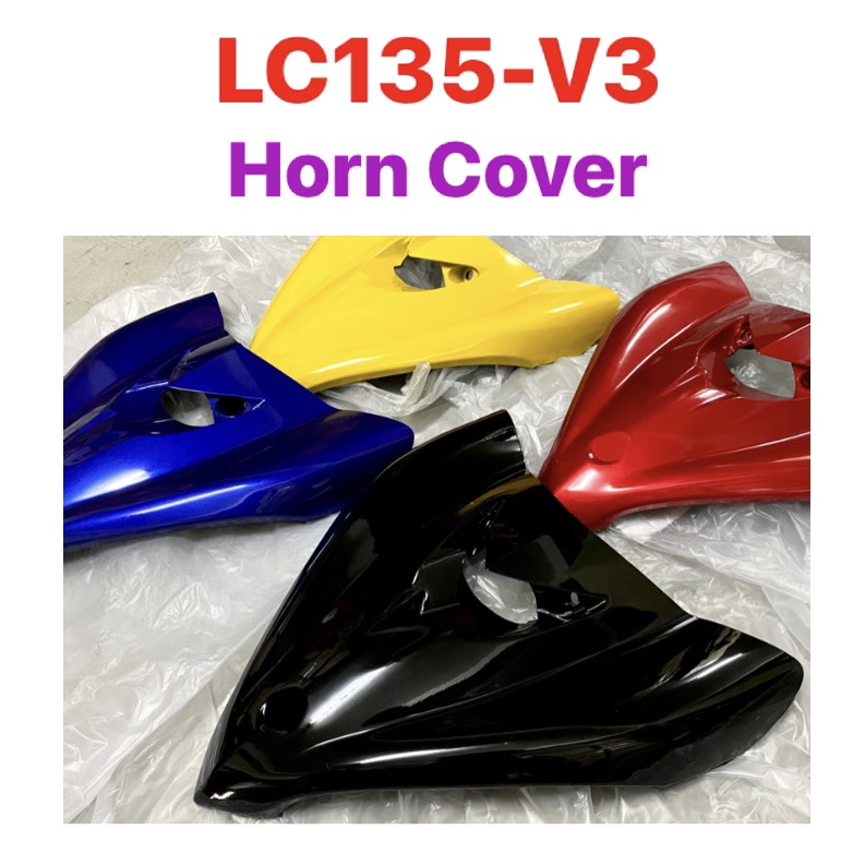 YAMAHA LC135 V3 HORN COVER LCV3 LC135 NEW LC V3 FRONT COVER HORN DEPAN ...