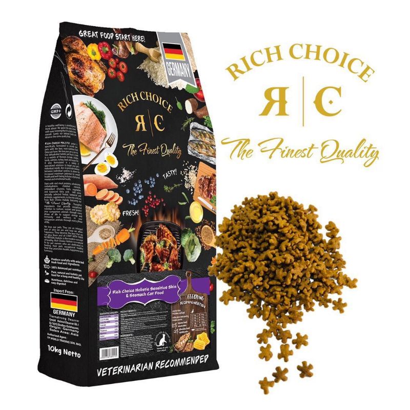 Rich Choice Holistic Cat Food / Makanan Kucing 1kg (repack) | Shopee ...