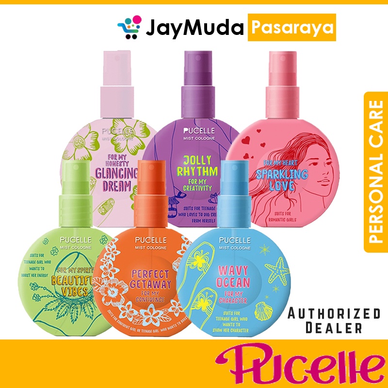 Pucelle Mist Cologne 150ml Perfume Long Lasting Perfect Getaway /Wavy Ocean /Beautiful Vibes ...