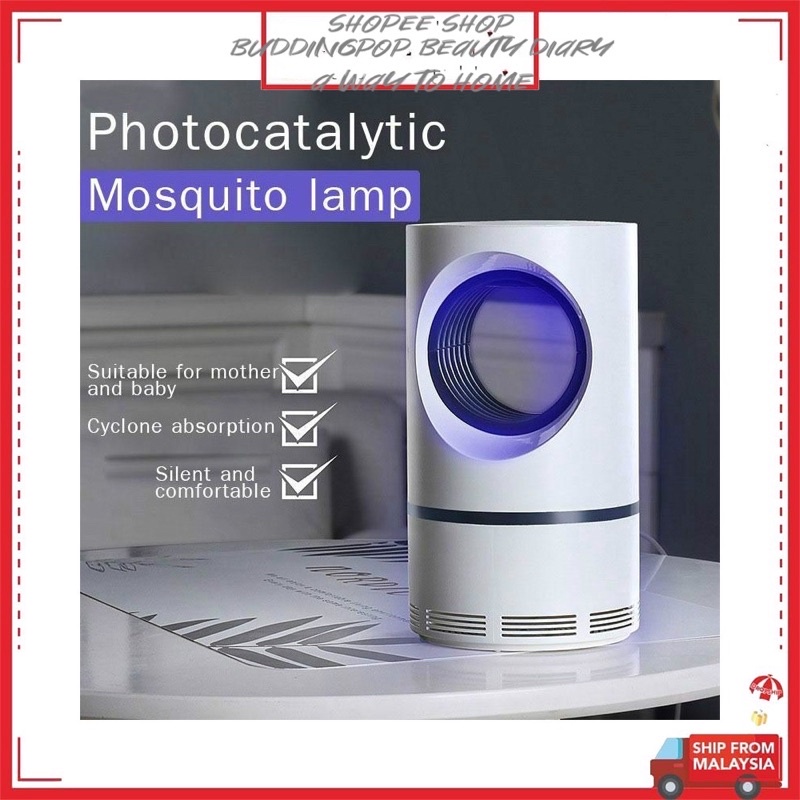 LED Light Electric Insect Killer Indoor Mosquito Trap Lamp Pest Catcher ...