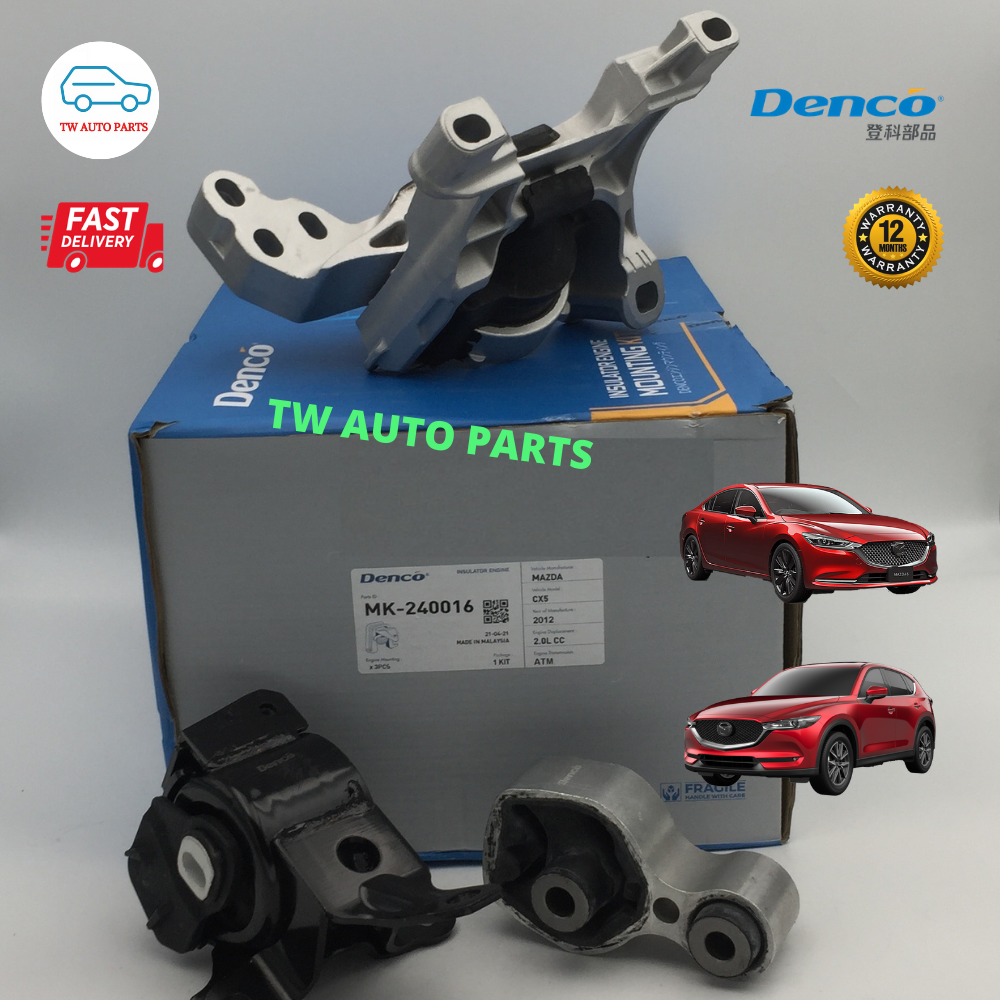 DENCO ENGINE MOUNTING SET (JAPAN) FOR MAZDA CX5 SKYACTIV (2.0cc ...