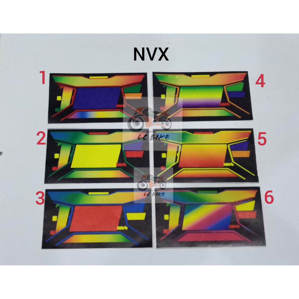 NVX 155 METER STICKER INNER STICKER METER TINTED DIGITAL | Shopee Malaysia