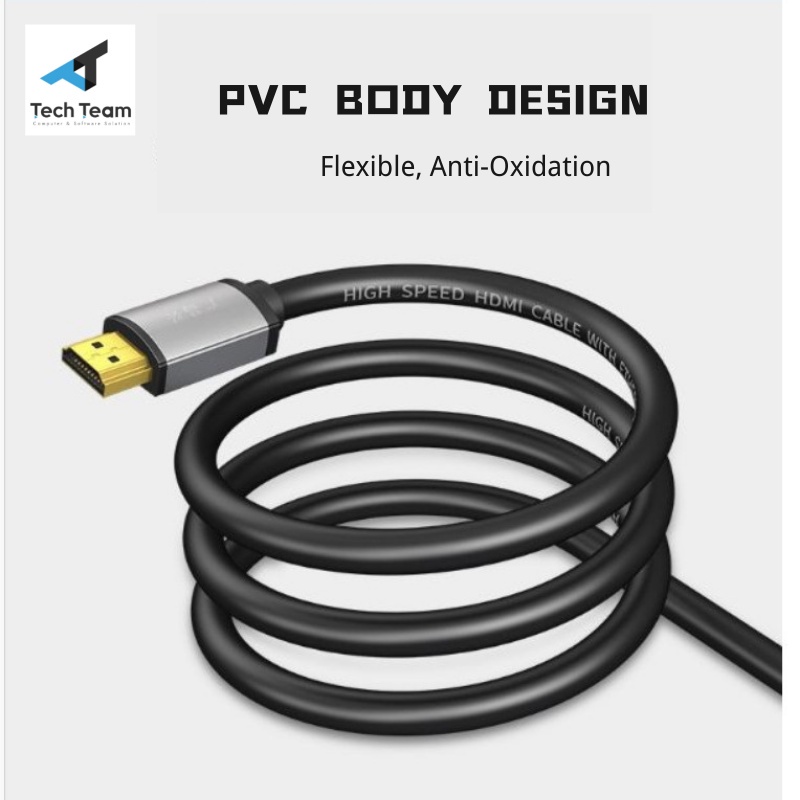 【1.5M 3M 5M 10M] 4K GOLD VERSION GCX HDMI Cable 2.0 High Speed 18Gbps ...
