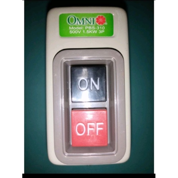 OMNI PUSH BUTTON SWITCH (10AMP 3POLE) | Shopee Malaysia