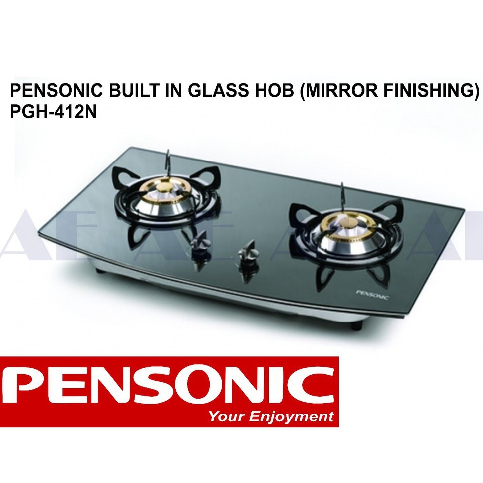 Pensonic [SIRIM] Tempered Glass 2 Burner Built In Hob Premium Gas Stove ...