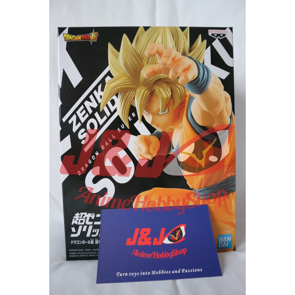 BANPRESTO DRAGON BALL SUPER SUPER ZENKAI SOLID VOL.1 GOKU | Shopee Malaysia
