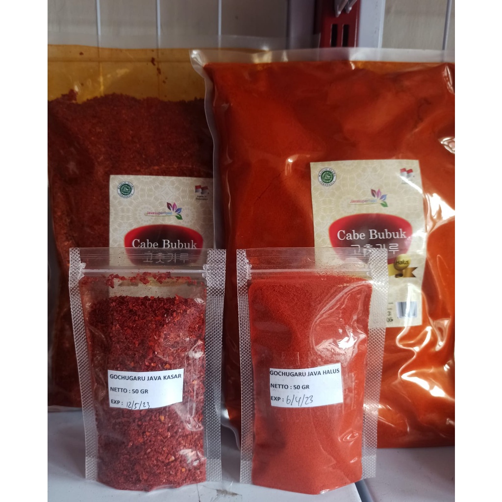 Gochugaru JAVA/ KOREAN CHILI POWDER 50g | Shopee Malaysia