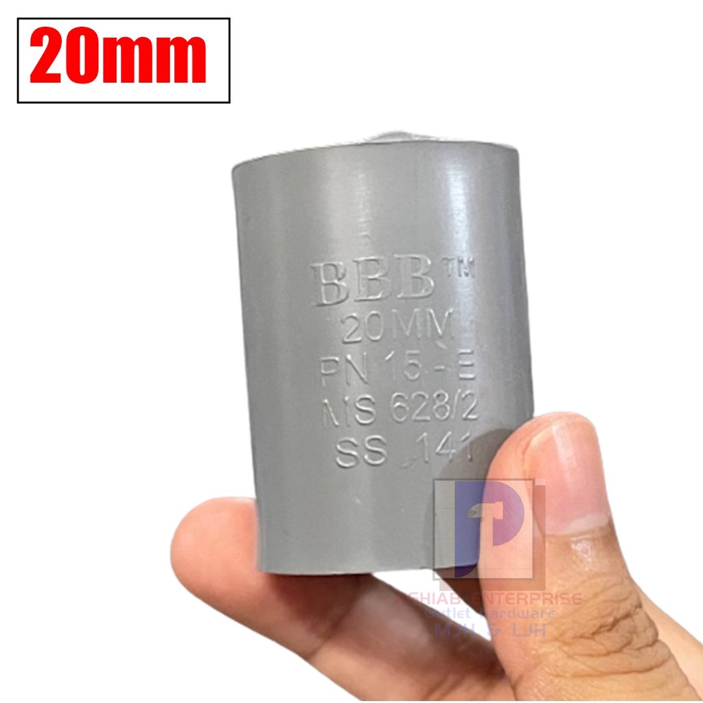 PVC Fitting D/E Socket (Straight Coupling)/ Penyambung Paip Plastik ...