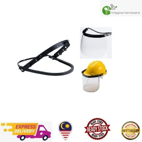A2 Face shield visor and A2 / A4 Bracket For Safety Helmet | Shopee ...