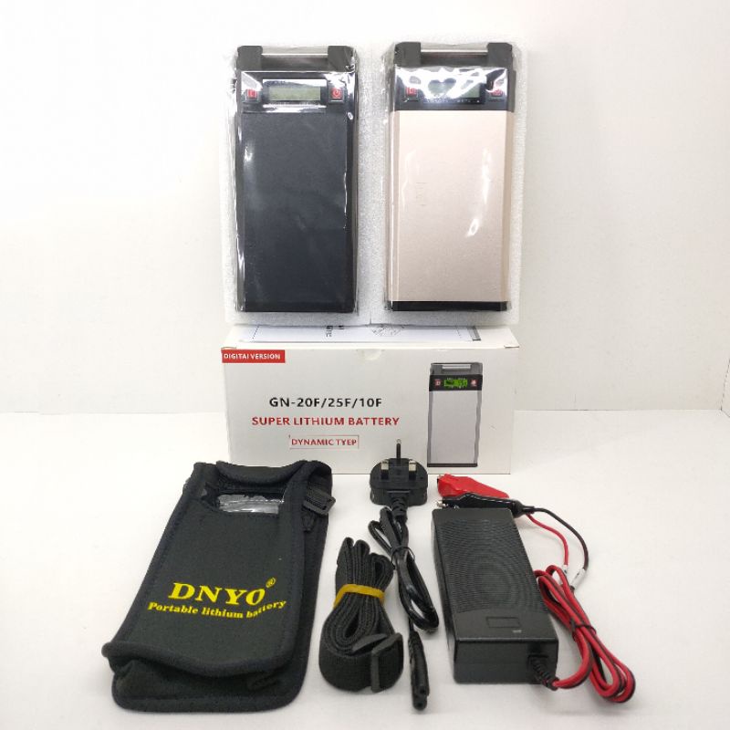 DNYO SUPER LITHIUM BATTERY DYNAMIC TYPE GN-20F/DN-20A 20000mah | Shopee ...