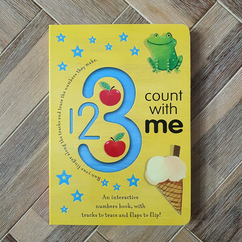 123 Count with Me | Children Book | Interactive Trace and Flip book ...
