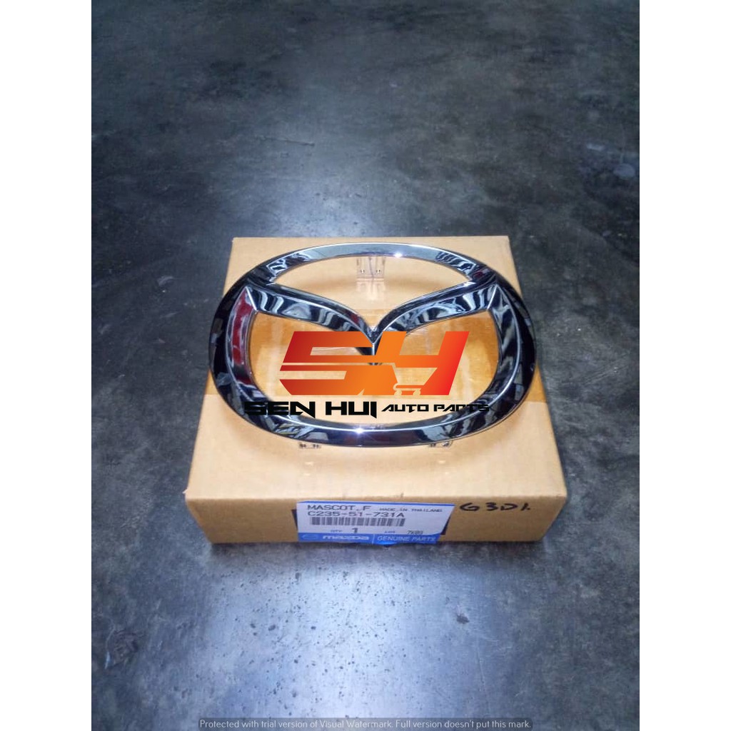 Mazda 3 / 5 / 6 Front Grille Emblem M Logo C23551731A MAZDA SPARE PARTS ...