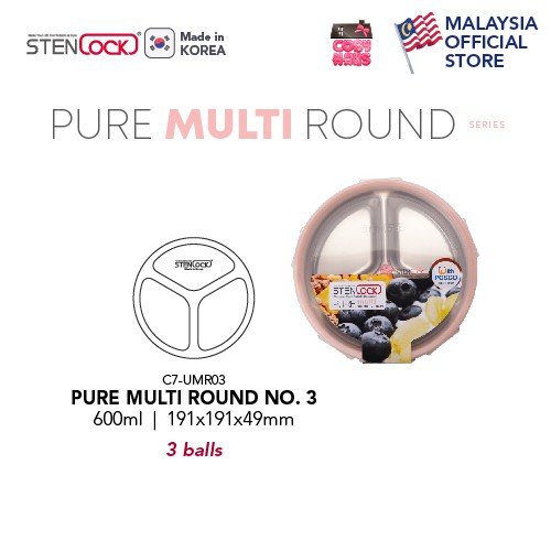 STENLOCK Pure Multi Series - Stainless steel Airtight Container [ Made in Korea ] | Shopee Malaysia