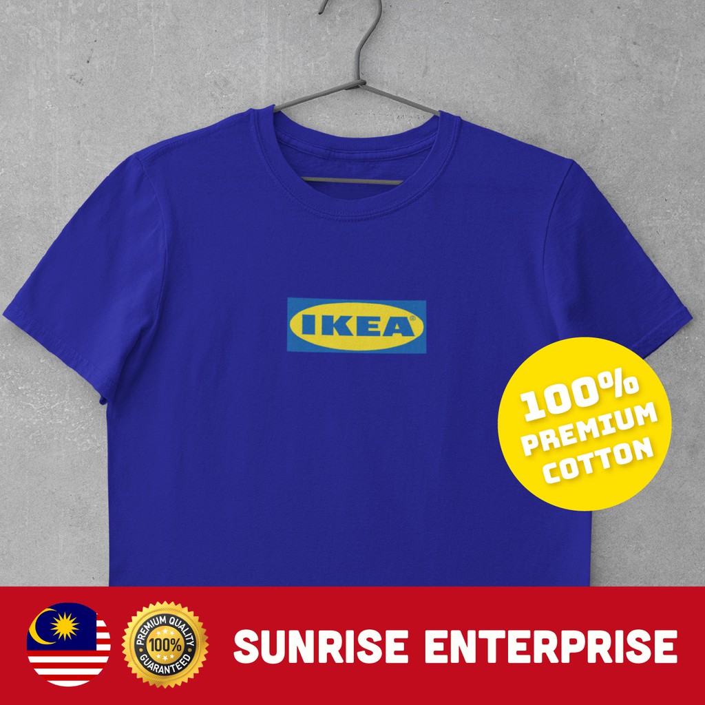 💯 PREMIUM COTTON 💯 IKEA T-Shirt Viral - TikTok - Youtube TikTok Meme (UNISEX) | Shopee Malaysia
