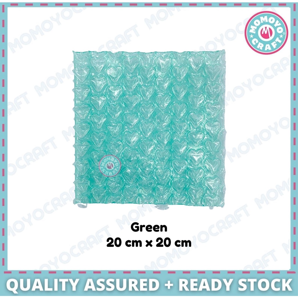 Momoyocraft Bubble Wrap Heart Shape Wrap Colour Heart Bubble Wrap ...