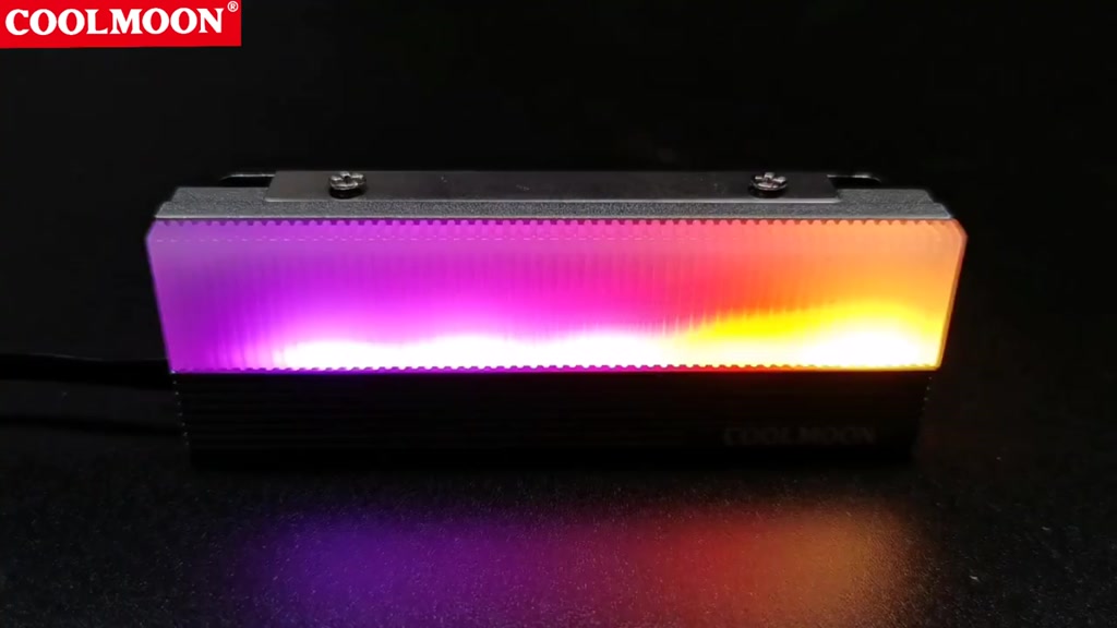 CoolMoon ARGB M2 2280 SSD Heatsink Cooling 5V3Pin ARGB Support ...