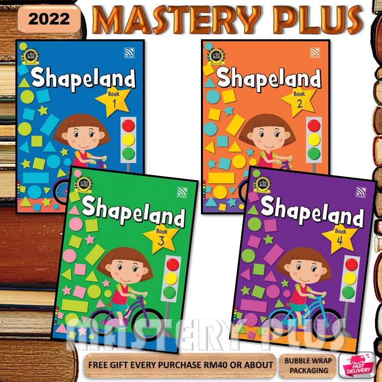 Early Education SHAPELAND Interactive Book for Children Kids Pre-school ...