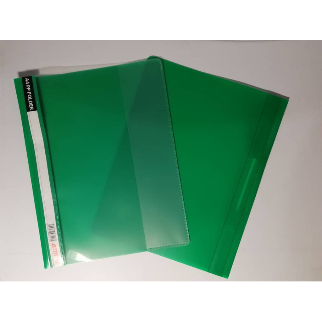 【1PACK=12PCS】🔥Astar🔥 Management Report PP PVC File 12pcs / Folder A4 ...