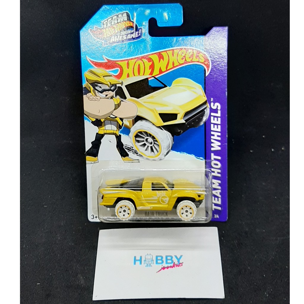 HOT WHEELS INDONESIA WHITE WHEELS EDITION 2015 Baja Truck TEAM Diecast ...