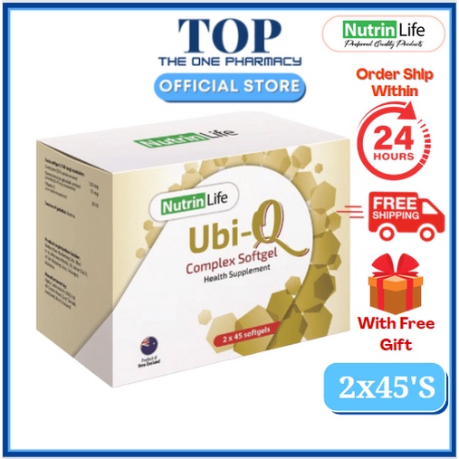 [EXP 09/2024] NutrinLife Nutrin Life Ubi-Q Complex Softgel (2 x 45's) | Shopee Malaysia