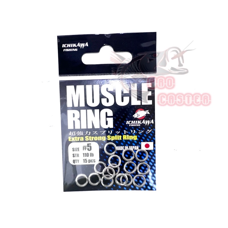 ICHIKAWA MUSCLE RING EXTRA STRONG SPLIT RING MADE IN JAPAN | Shopee Malaysia