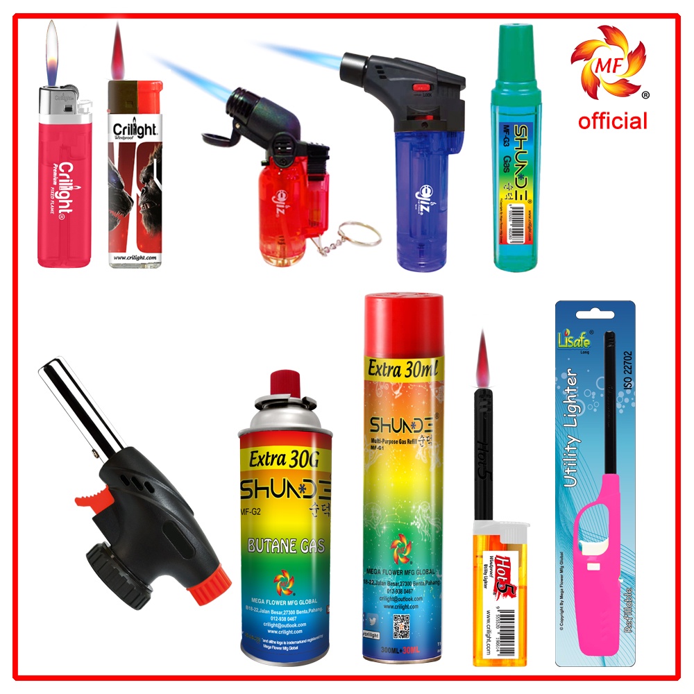 lighter windproof lighter jet falme lightee torch gun butane gas refill ...