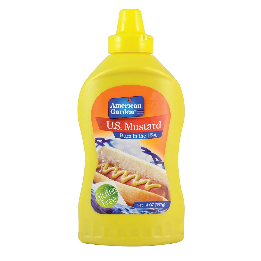 American Garden U.S. Mustard / Sos Mustard - 227g or 397g | Shopee Malaysia