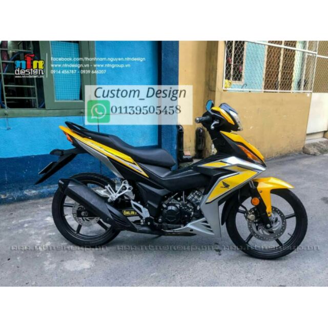 HONDA RS150 CUSTOM DESIGN | Shopee Malaysia