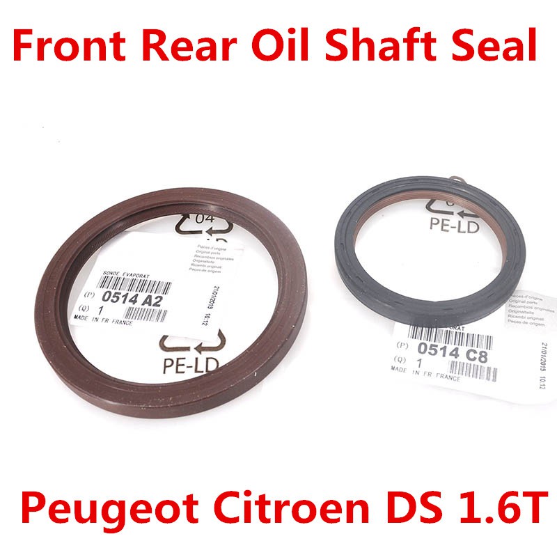 Brand New Genuine Crankshaft Front Rear Oil Shaft Seal For Peugeot 308 ...