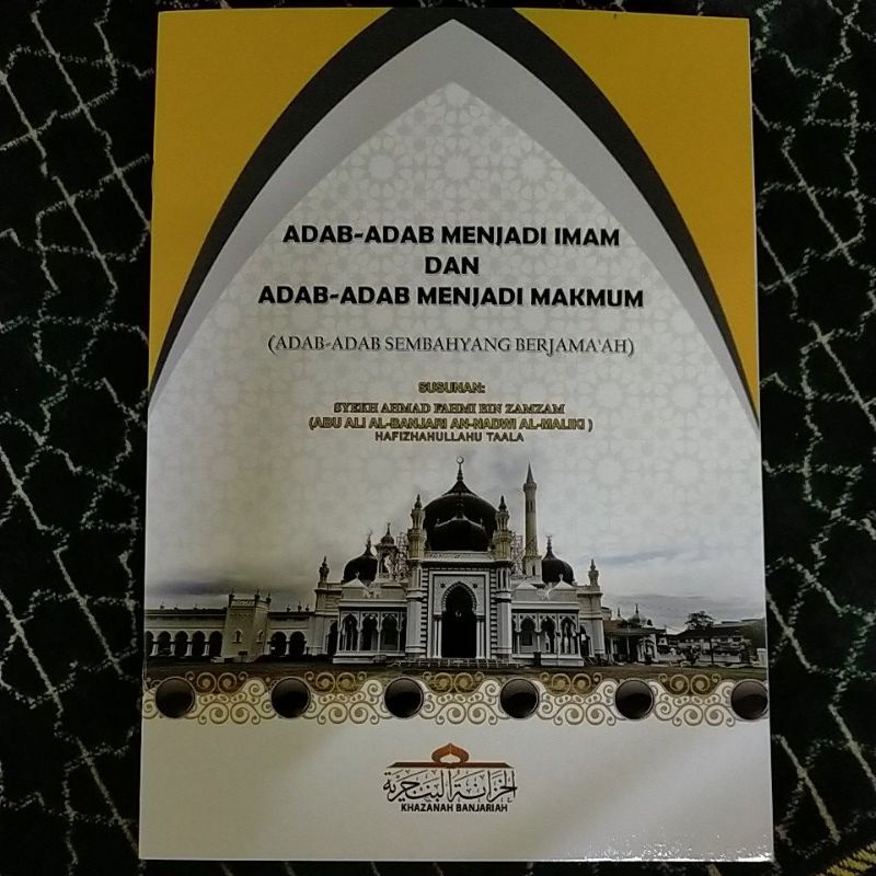 kitab adab adab menjadi imam dan adab adab menjadi makmum edisi rumi ...