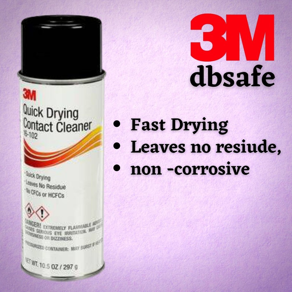 3M Quick Drying Contact Cleaner 16-102 | Shopee Malaysia