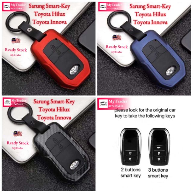 Case for Toyota Hilux and Innova Smart-Key | Shopee Malaysia