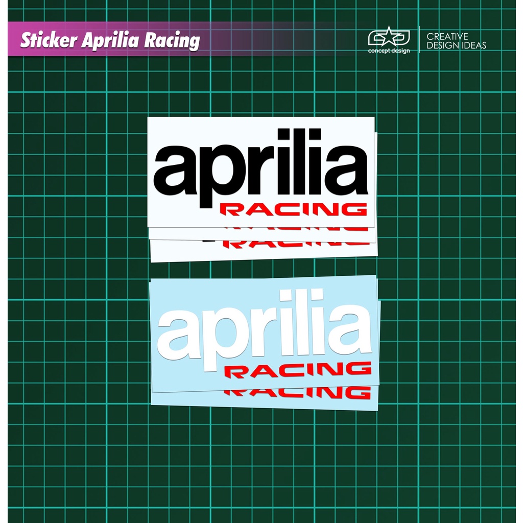 Aprilia Racing Sticker | Shopee Malaysia