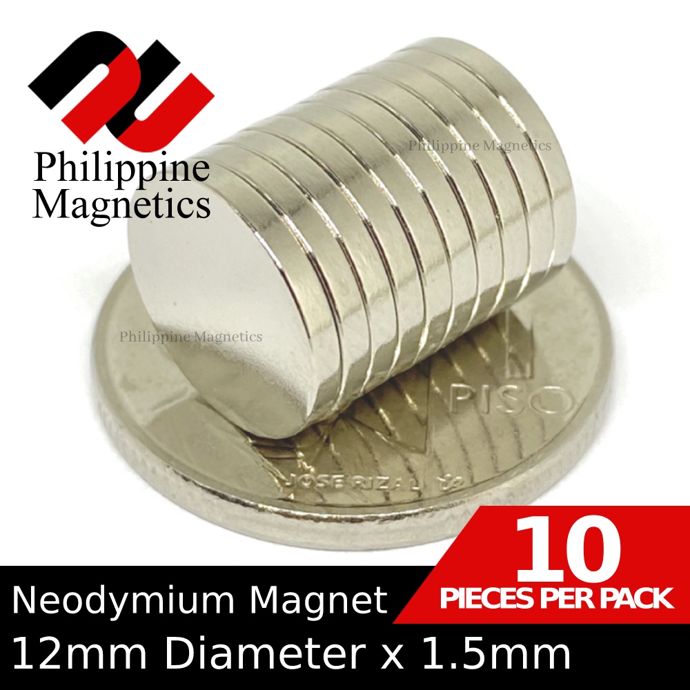 N52 12MM DIAMETER NEODYMIUM MAGNET with different Thickness.Super ...